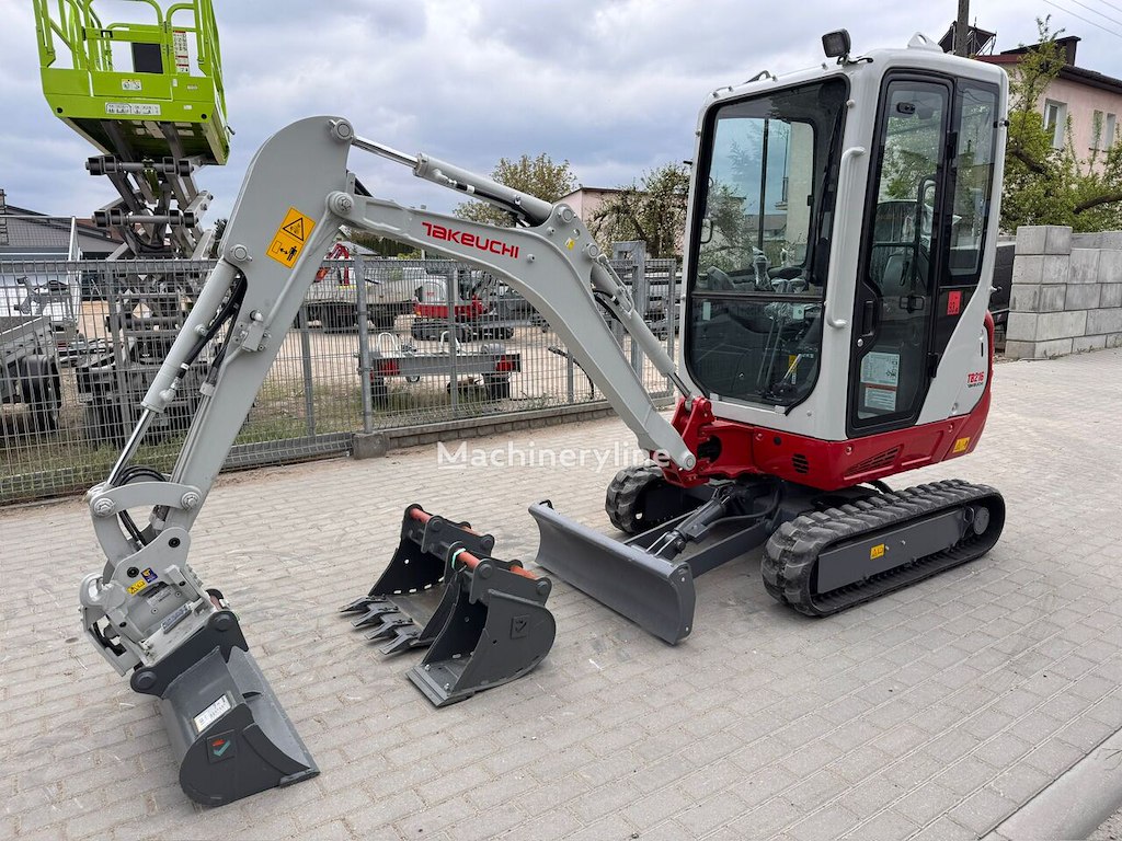 Novi Takeuchi TB216 V4 Fabrycznie Nowa Minikoparka Najlepsza na rynku PowerTil mini bager