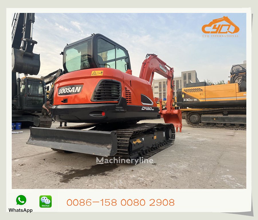 Doosan DX60-9C mini bager