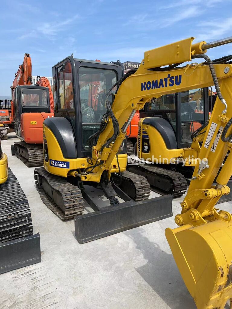 Komatsu PC30MR mini bager