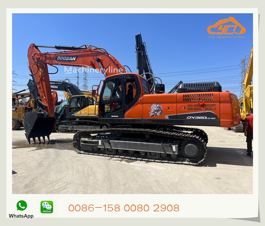 Doosan DX360LC bager guseničar