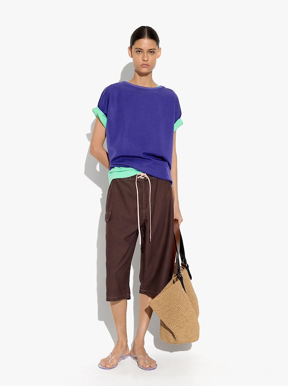 LYOCELL T-SHIRT PLAIN