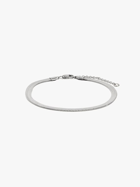 SNAKE CHAIN BRACELET - STAINLESS STEEL