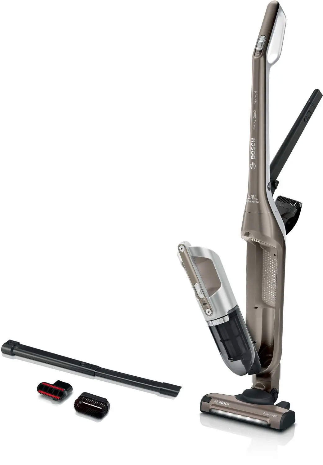 Bosch Štapni usisivač BBH3ALL23, 2u1, Smeđi