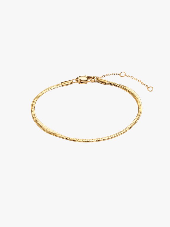 DOUBLE BRACELET WITH STAINLESS STEEL