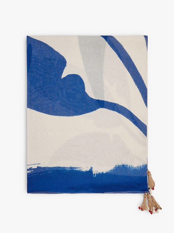 COTTON PRINTED SCARF