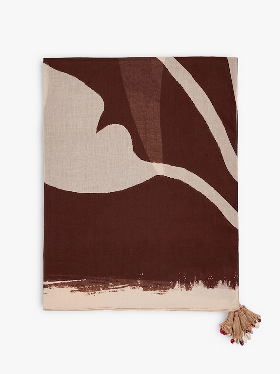 COTTON PRINTED SCARF