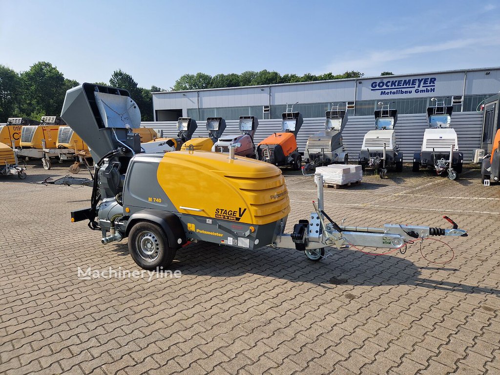 Nova Putzmeister M740 stacionarna betonska pumpa