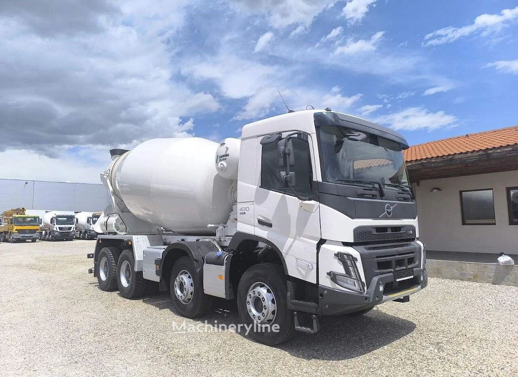 Stetter na šasiji Volvo FMX 430 kamion s mešalicom za beton