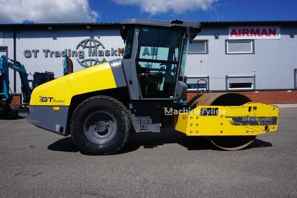 Atlas Copco Dynapac CA 1500 *Uthyres* kompaktor s jednim valjkom