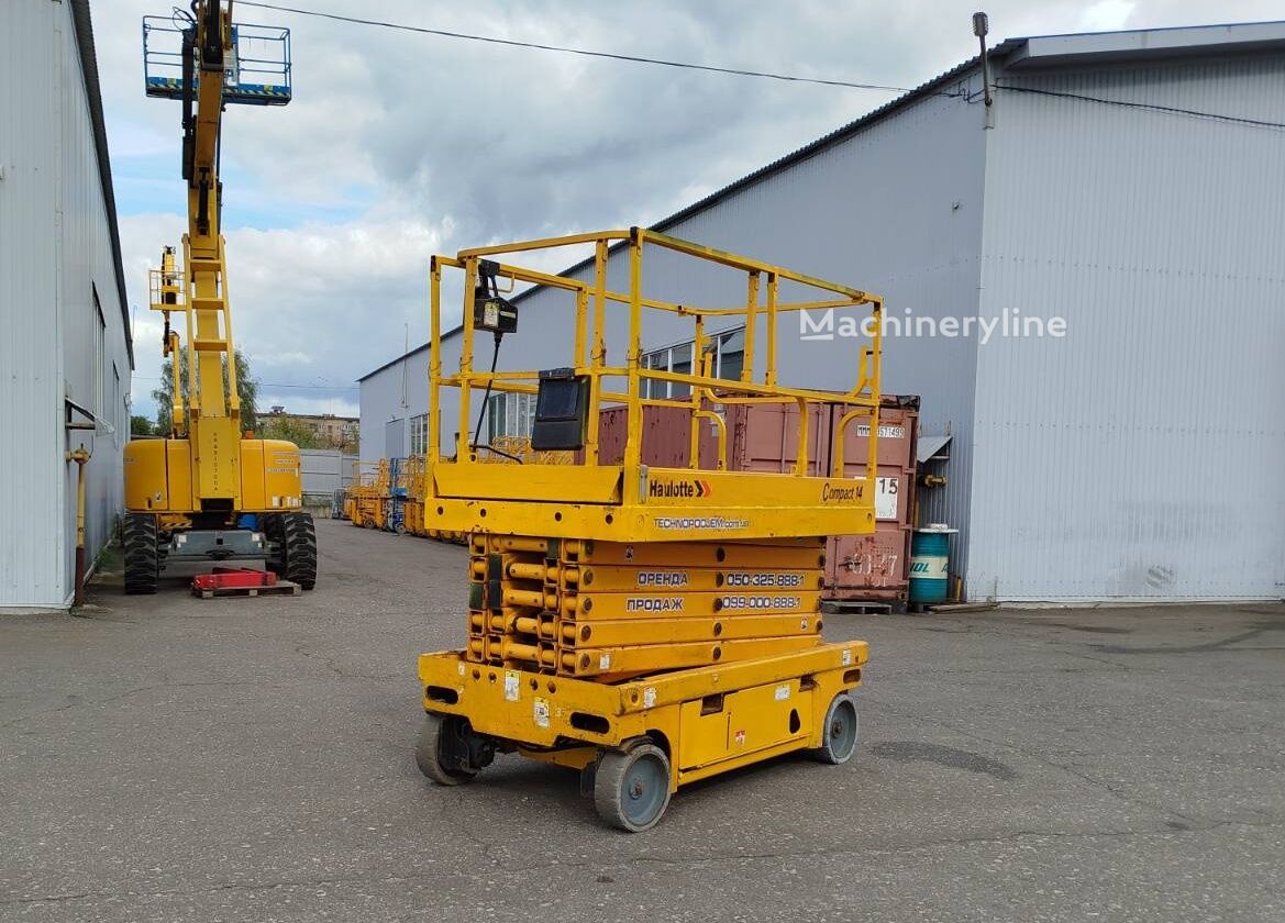 Haulotte Compact 14 makazasta platforma
