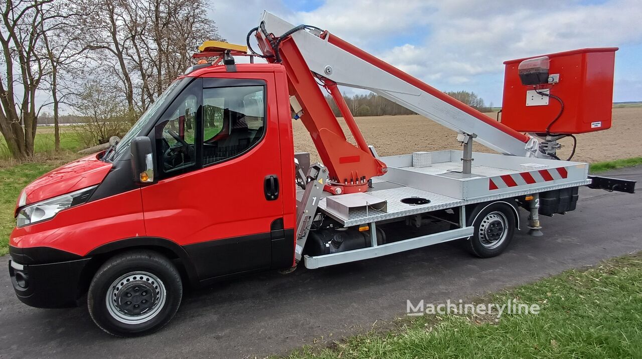 IVECO Daily 35-120 Multitel 160 ALU DS Bucket Truck auto dizalica s korpom