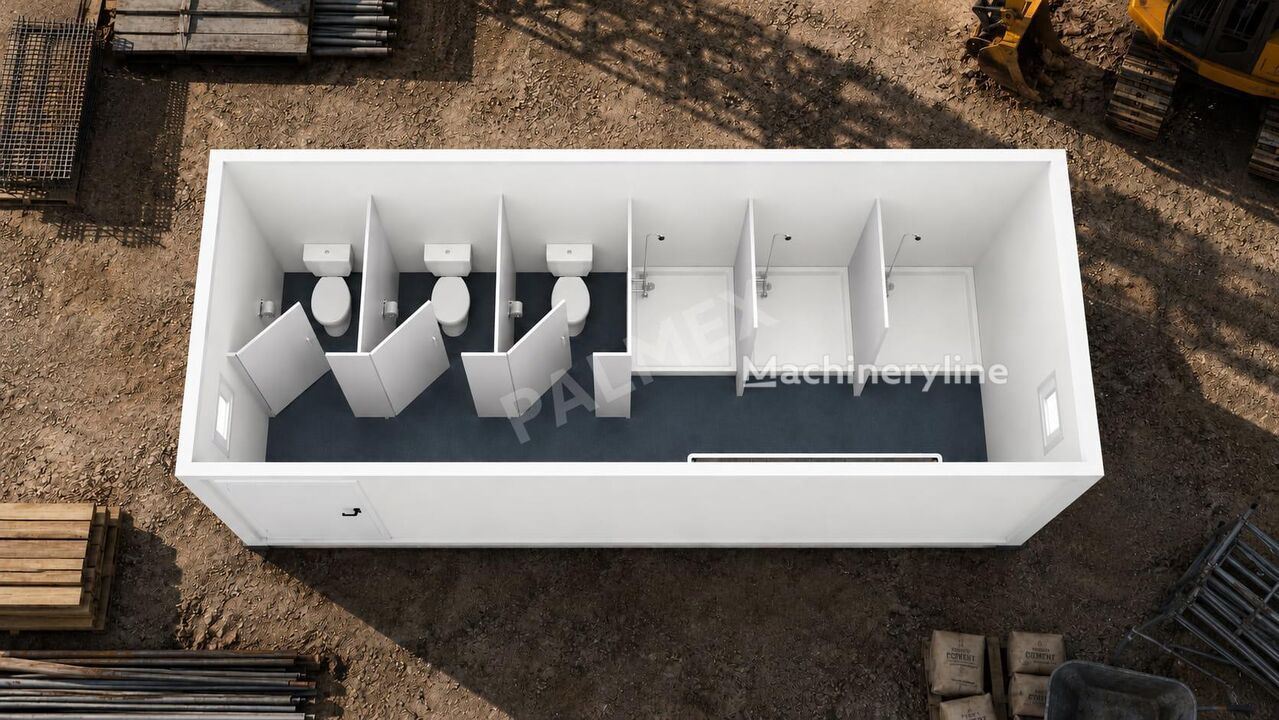 Novi Palmex Container Sanitar cu WC & Dusuri sanitarni kontejner
