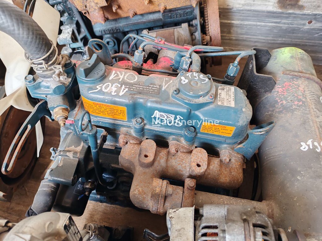 Kubota ENGINE / D1305 / GOOD CONDITION / DELIVERY Kubota motor za Kubota (B26, B2601 tractors, KX018-4, KX41-3, KX71-3 mini excavators, U17, U25, U27-4 zero tail swing excavators, R310 wheel loade...