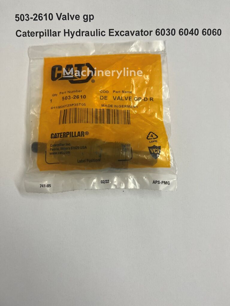 503-2610 5032610 solenoidni ventil za Caterpillar 6030 6040 6060 bagera