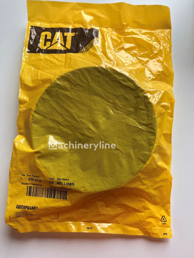 Bellows Caterpillar 1196802 za O&K Terex RH4-RH25 RH30 RH40 RH90 (Caterpillar 6015 6018) bagera