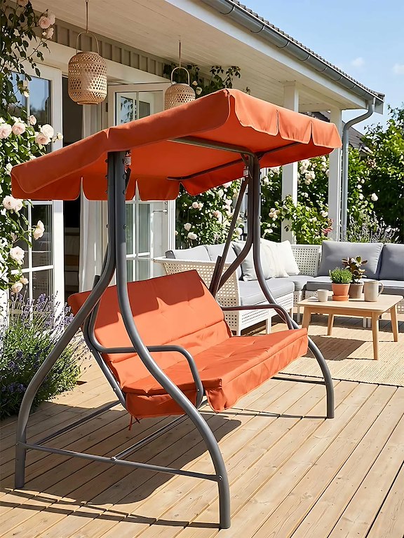 Baštenska Ljuljaška Tangerine Trosed