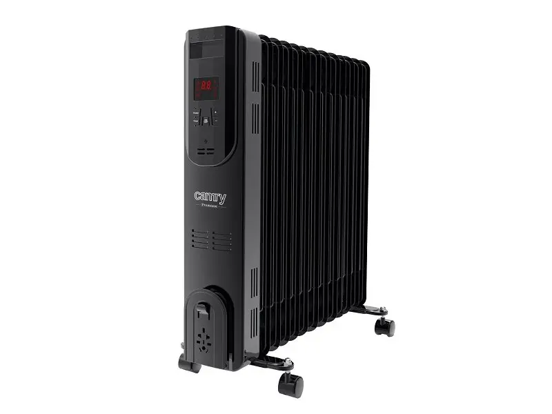 CAMRY CR7814 Uljani radijator, 2500W, 13 rebara Crni