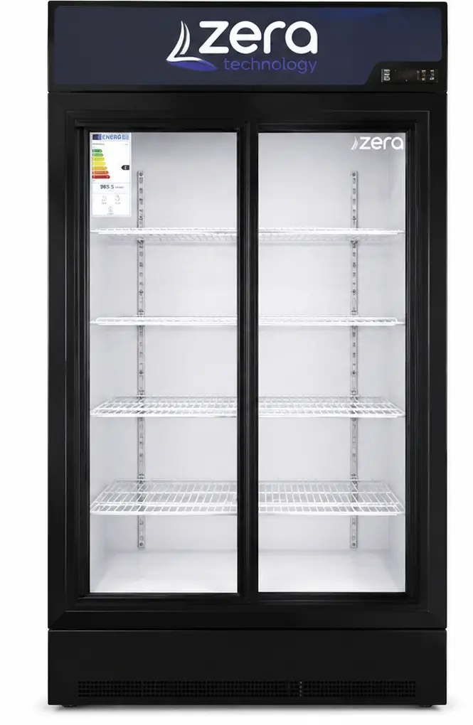 Zera Dupla rashladna vitrina EC-630, 630 l, Crna
