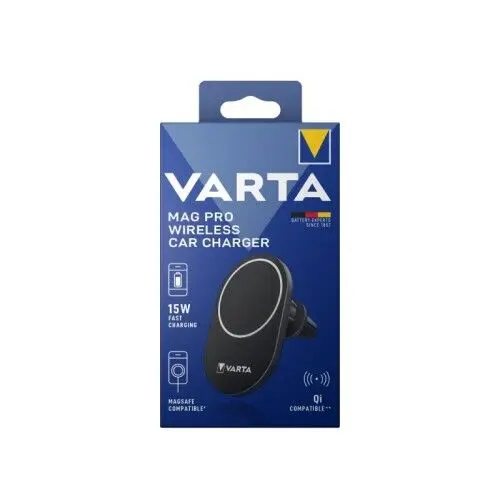 Varta Bežični punjač Mag Pro, 15W, Crni
