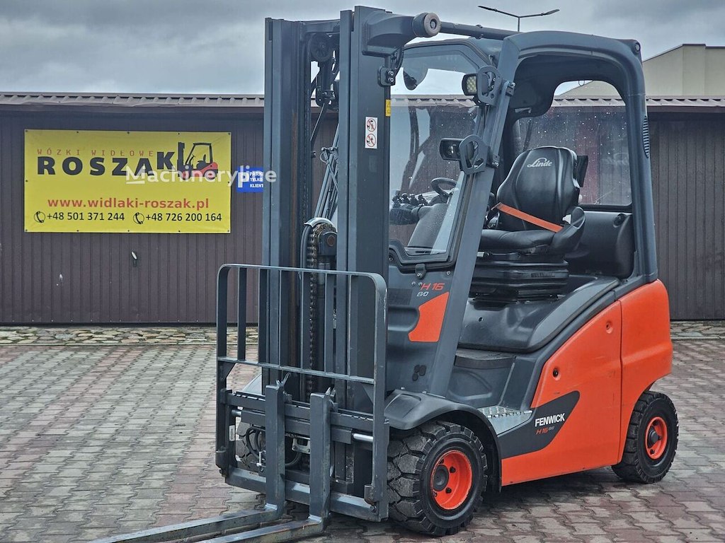 Linde H16T-01 viljuškar na gas