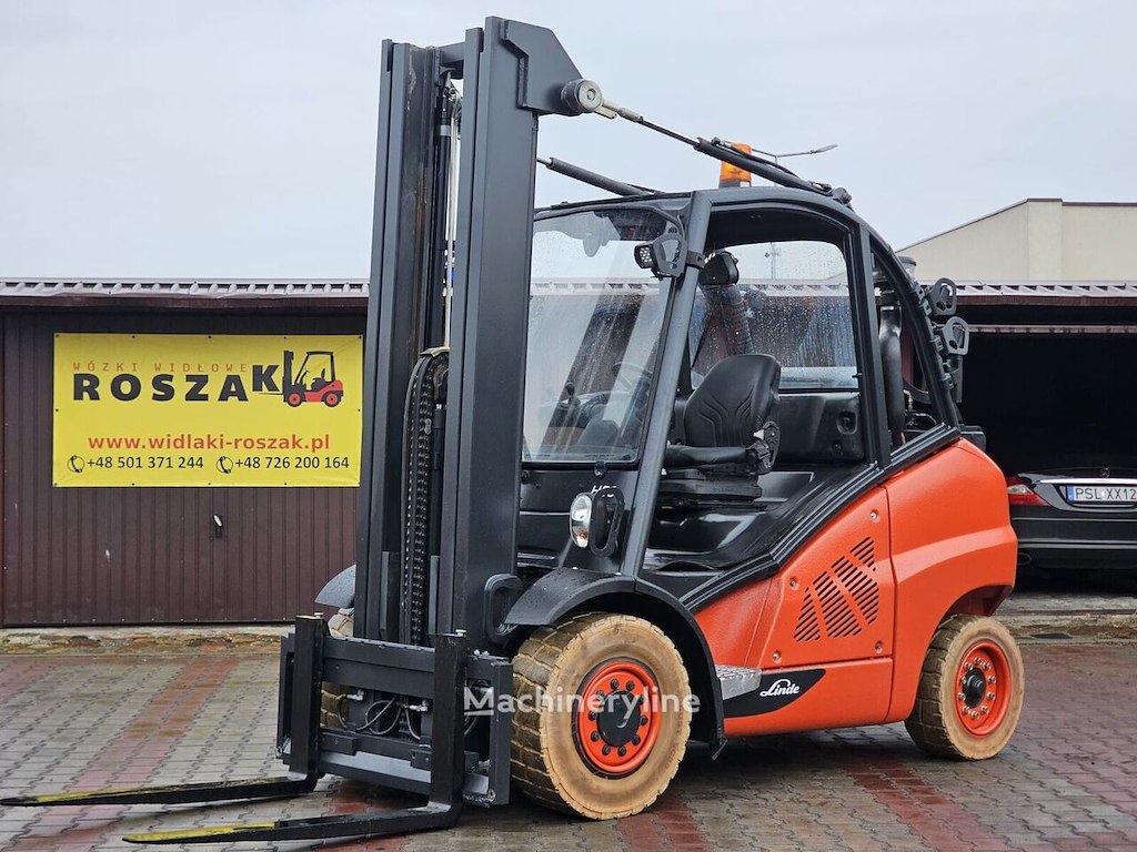 Linde H50T-02 viljuškar na gas