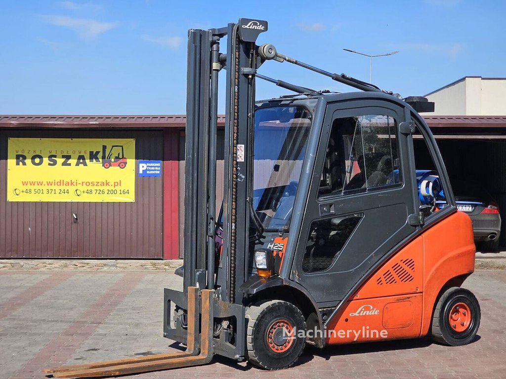 Linde H25T viljuškar na gas