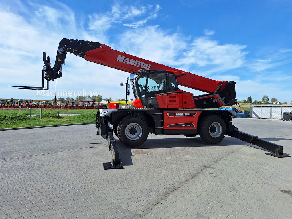 Novi Manitou MRT 3570 Vision + rotacioni teleskopski utovarivač
