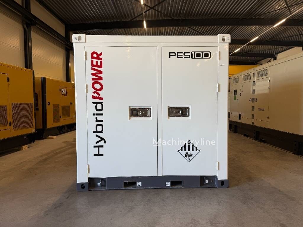 Novi Sistem Hibrid de Stocare Energie 125 kVA | Baterie Industrială 1 diesel generator