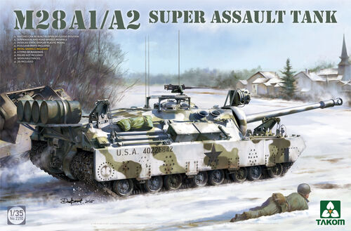 Takom 2210 M28 A1/A2 Super Assault Tank