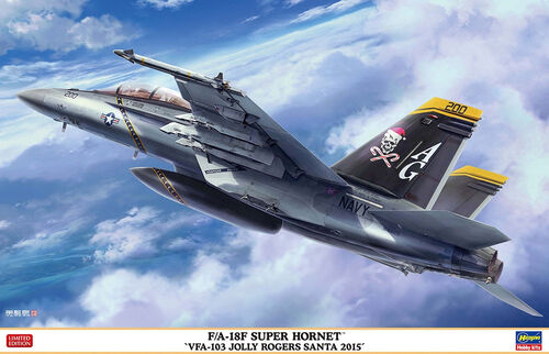 Hasegawa 07560 Boeing F/A-18 F Super Hornet - VFA-103 Jolly Rogers (Santa 2015)