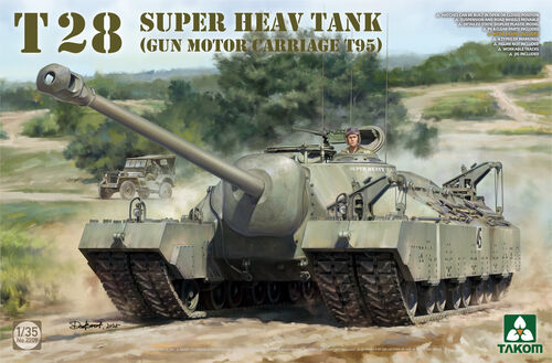 Takom 2209 T28 Super Heavy Tank (Gun Motor Carriage T95)