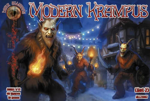 Dark Alliance 72067 Modern Krampus Set No.2 (40 Figures in 10 Poses)