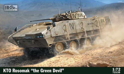 NEW! IBG 72135 KTO Rosomak "The Green Devil"
