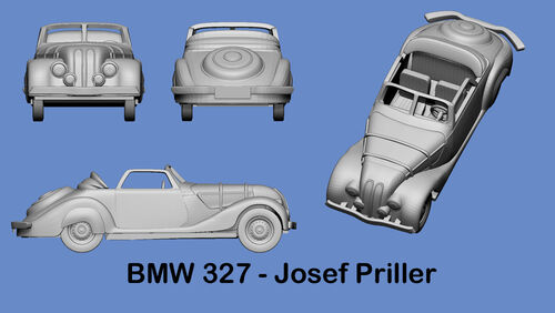 NEW! Germania-Figuren 35-WW2-0372 BMW 327