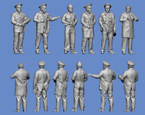 NEW! Germania-Figuren 72-WW2-0470 Kriegsmarine 1939-45 - U-Boot Crew I