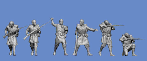 Germania-Figuren 35-WW2-0780 Greek Army 1940-1941 – Soldiers Of The Evzones 01