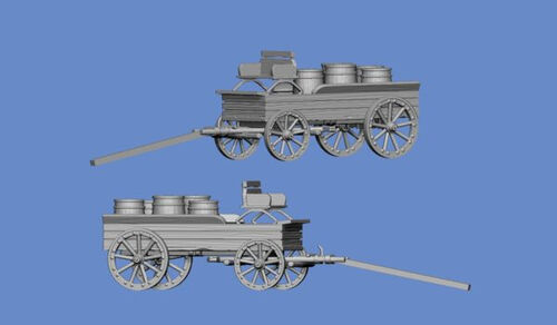 Germania-Figuren 48-Z-0031 Farm Wagon With Load
