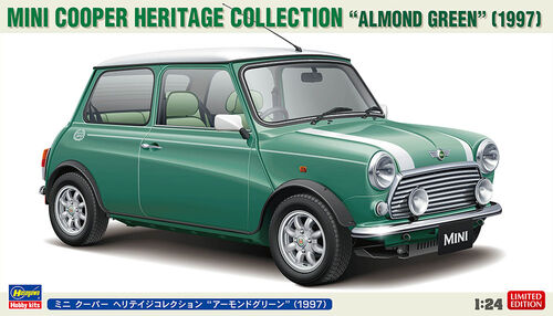 Hasegawa 20789 Mini Cooper Heritage Collection - Almond Green (1997)