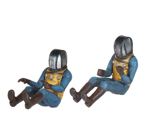 Zoukei Mura SWS24-F01 Horten Ho.229 B - Forward Facing Pilot Figure Set (2 Figures / for Zoukei Mura Kits)