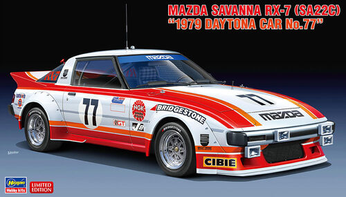 Hasegawa 20587 Mazda Savanna RX-7 (SA22C) "1977 Daytona Car No.77"