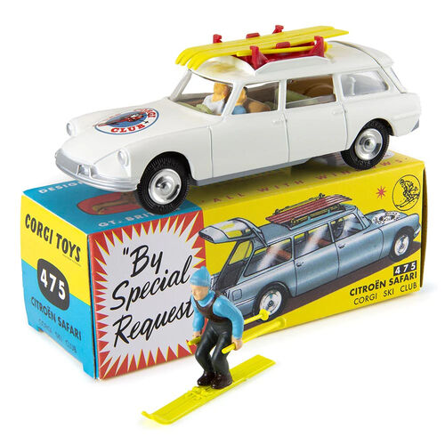 NEW! Corgi CD54321044 Citroen Safari Corgi Ski Club (Corgi Toys 475)