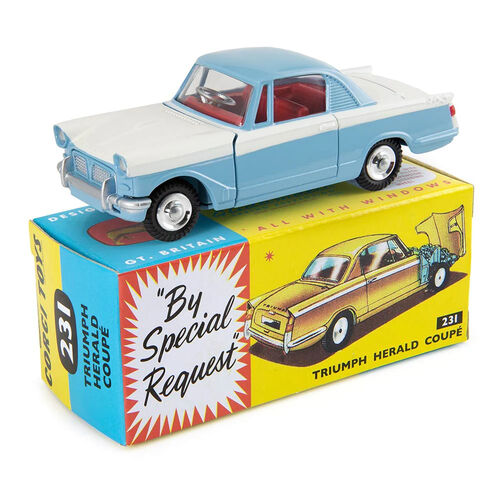 NEW! Corgi CD54321018 Triumph Herald Coupe (Corgi Toys 231)