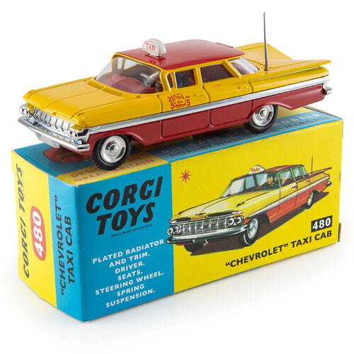 NEW! Corgi CD54321020 Chevrolet Taxi Cab (Corgi Toys 480)