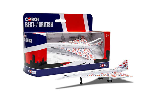 NEW! Corgi GS84007 Best of British - Concorde