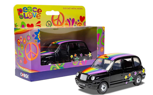 NEW! Corgi GS85929 London Taxi - Rainbow