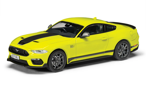 NEW! Corgi VA15504 Ford Mustang Mk.6 Mach 1 - Grabber Yellow