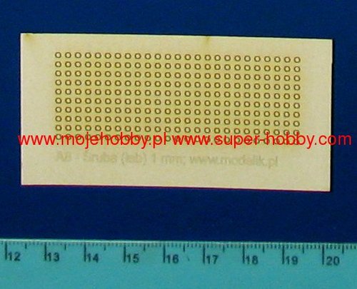 Modelik _AKC_A8 Śruba 1 mm (250 szt.)