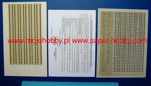 Modelik _AKC_G4 Dodatki Do Modelik 1/02 PANZER IV, 14/02 StuG IV, 11/06 Jagdpanzer IV, 18/09 Panzer IV/70 - Gąsienice Z Ogniw