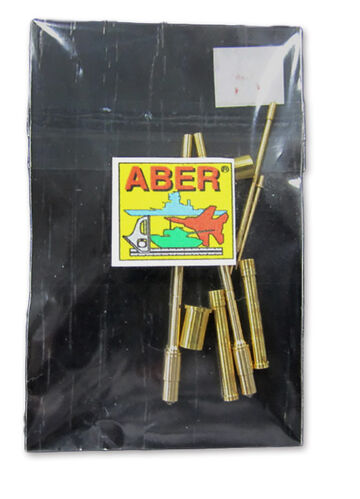 NEW! Zoukei Mura SWS02-M04 Focke Wulf Ta-152 H-1 - Turned Metal Machine Gun and Pilot Tube Set (for Zoukei Mura Kits)