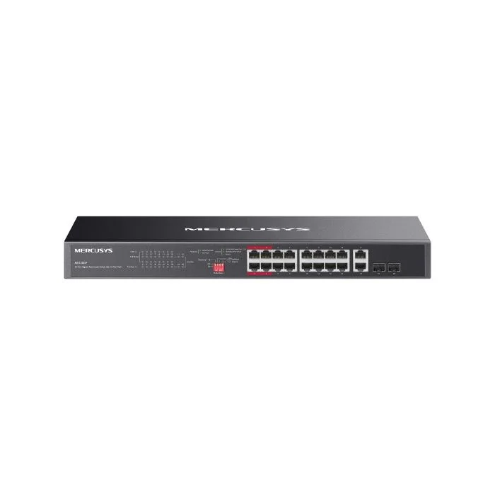 Mercusys MS120GP 20-Port Gigabit Rackmount Switch sa 16-Port PoE+